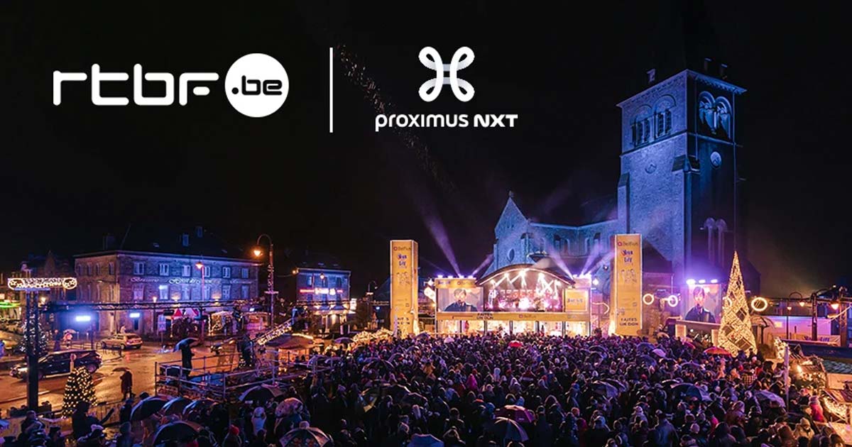 RTBF innovates on the Belgian market with live broadcast using Proximus ...