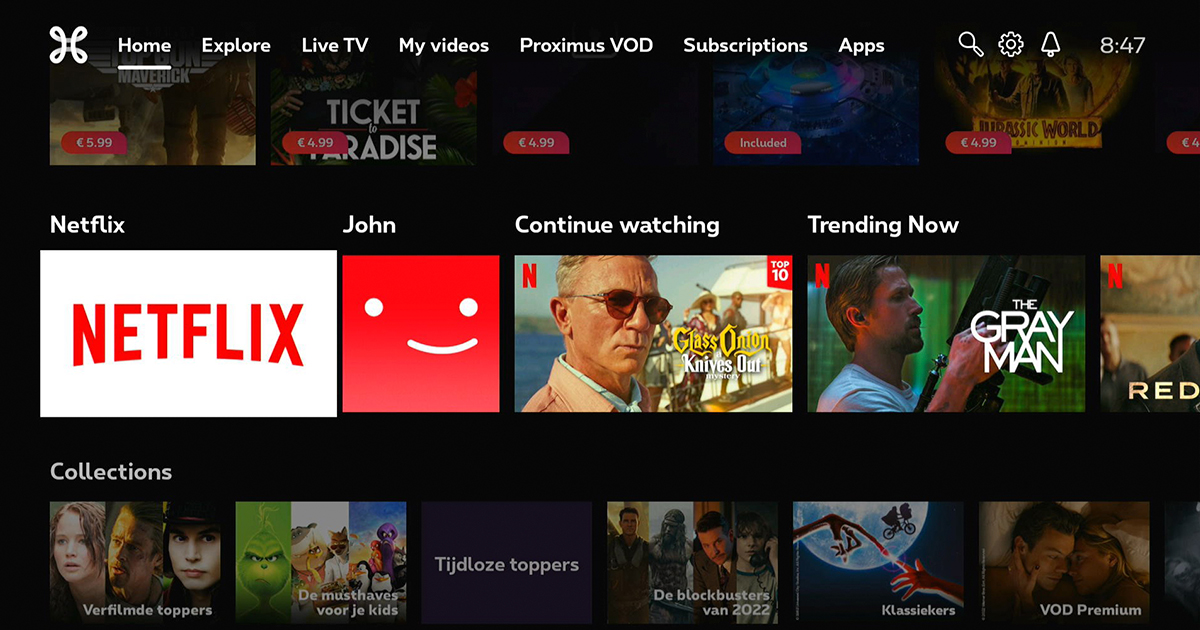 Proximus takes a new step in the integration of Netflix in Pickx ...